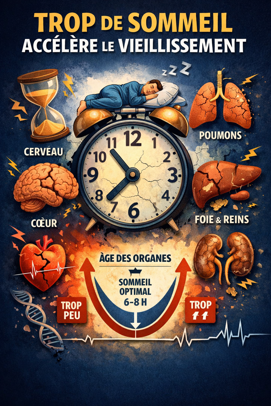 On vieillit plus vite en dormant trop – Le blogue de Normand Nantel